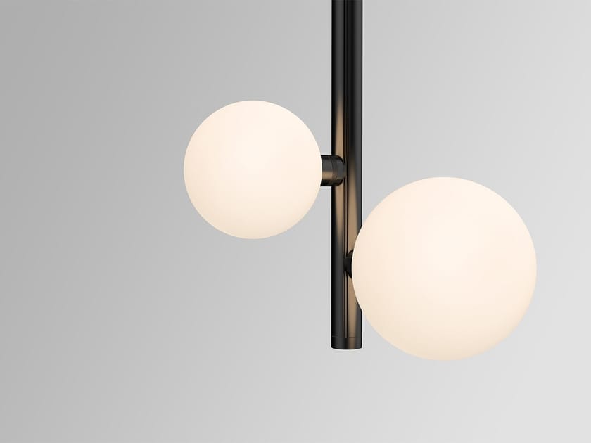 TYPOGRAPHY VELA GANTRY LED modular metal ceiling lamp By Rakumba