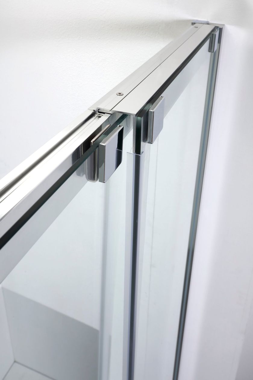 Box doccia a nicchia in alluminio e vetro con porta scorrevole 8PSC15 - Tamanaco - Edilportale