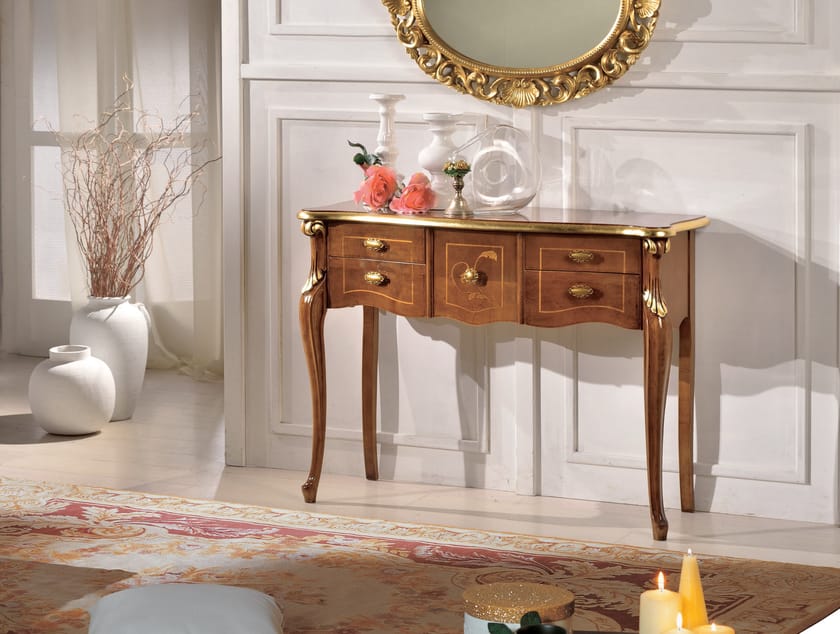 5462 Consolle in legno con cassetti By Tarocco Vaccari Group