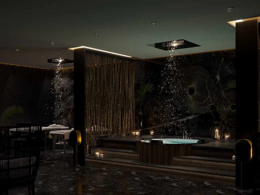 SNOWSKY Ice fountain By TechnoAlpin Indoor