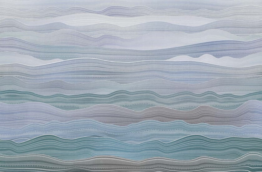 AURIC WAVES Wallpaper By Tecnografica