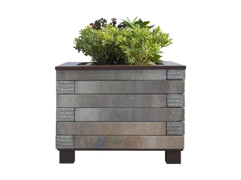 BETON F Flower pot By Tegolaia