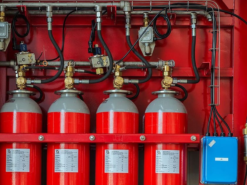 CO₂ Sistema antincendio By Tema Sistemi