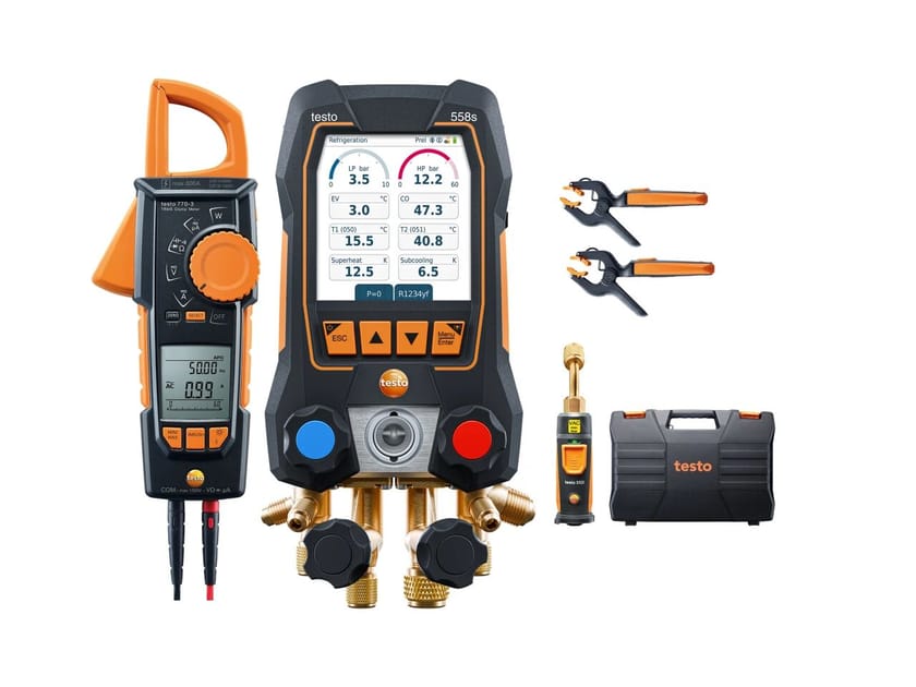 TESTO 558S KIT SMART VUOTO Measurement, control, thermographic and ...
