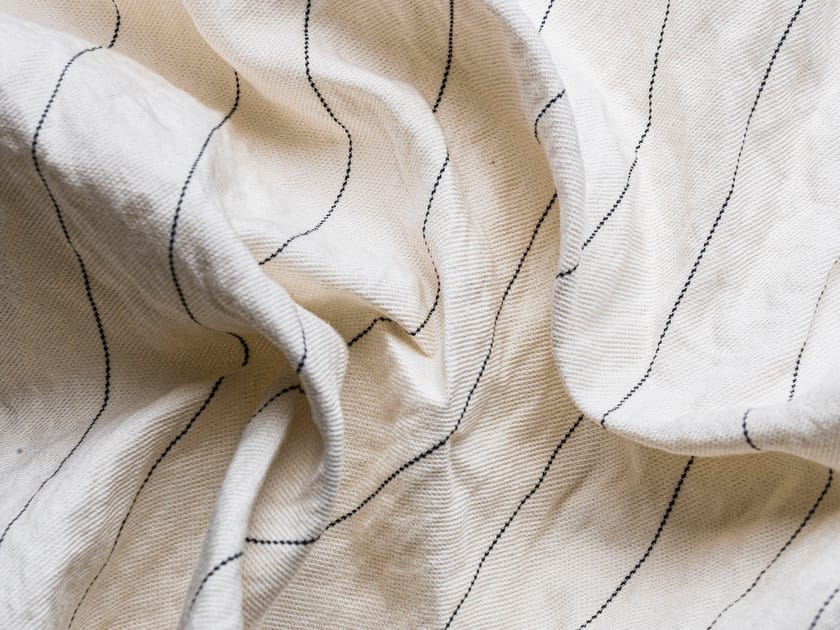 ALGAJOLA Tessuto a righe in cotone By The House of Lyria