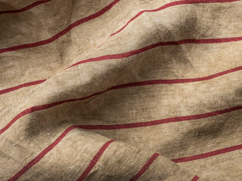 OPERAIO Tessuto a righe in lino By The House of Lyria