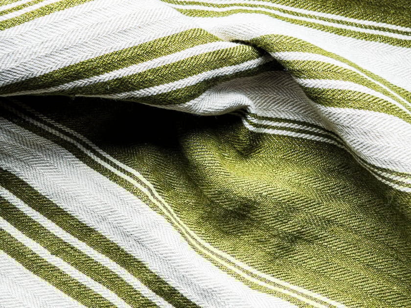 SCOPERTA Tessuto a righe in lino By The House of Lyria