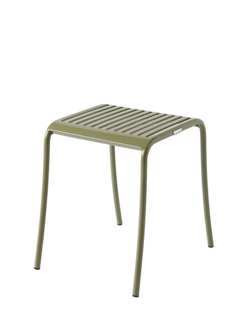 PATIO SLATTED STOOL Stool By Tolix | design Pauline Deltour