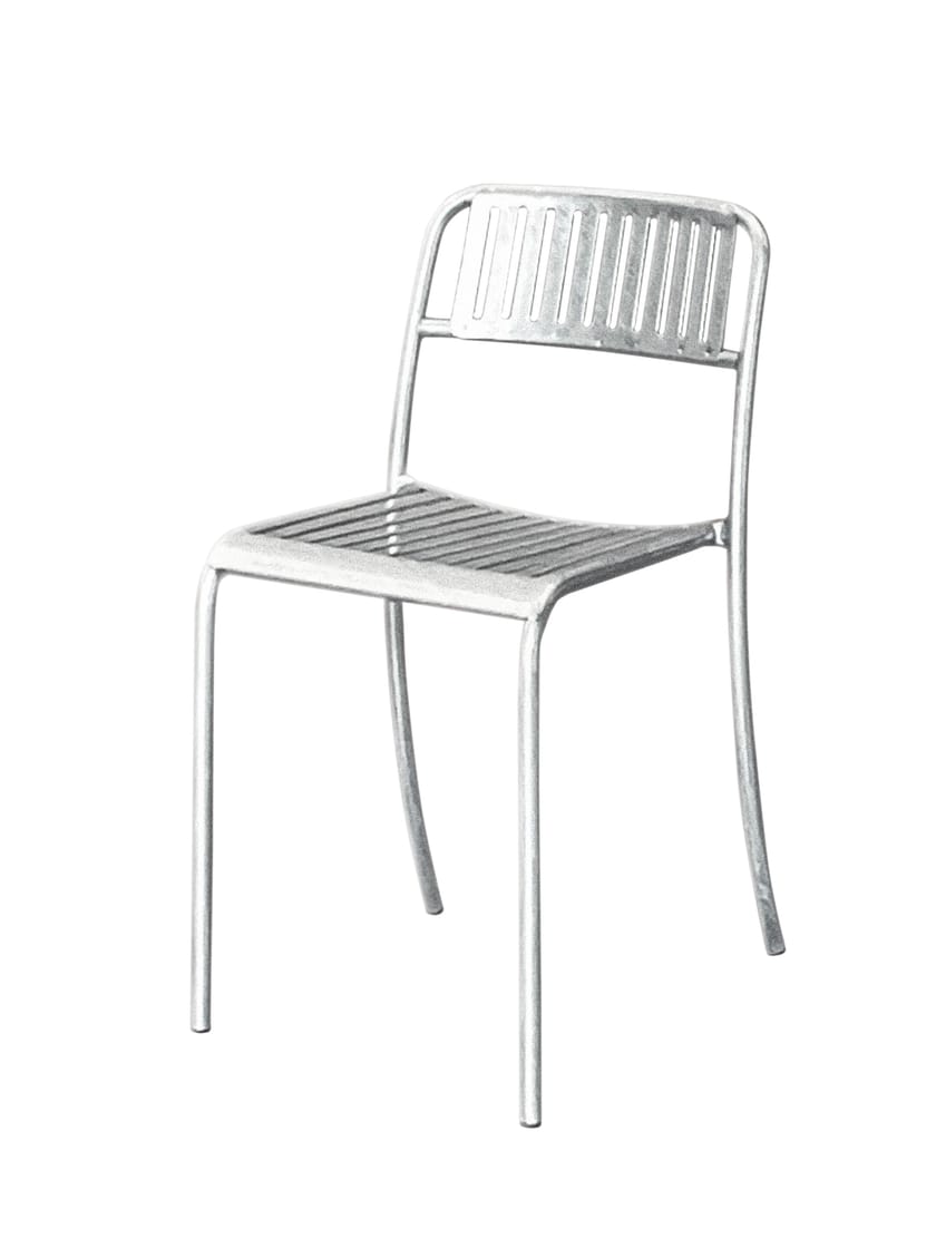 PATIO SLATTED CHAIR Stainless steel garden chair By Tolix | design ...