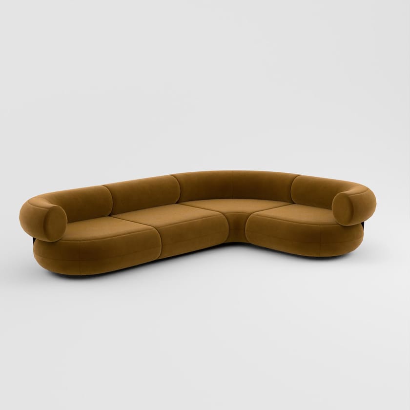 FAT SOFA Modular fabric sofa By Tom Dixon | design Tom Dixon designer