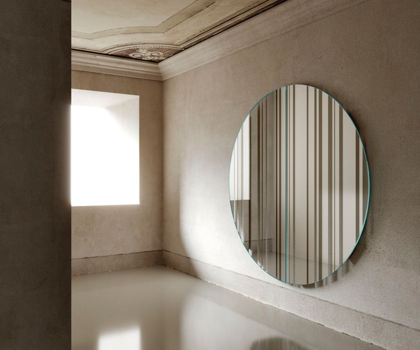 BARCODE Round wall-mounted mirror By Tonelli Design | design Giuseppe ...