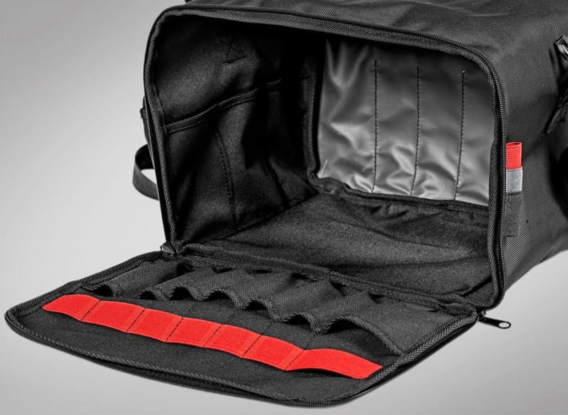 Tool bag Tool bag with integrated seat By Würth