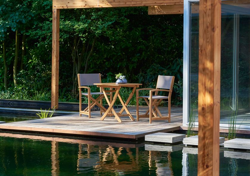 KATE Director teak garden chair By Traditional Teak