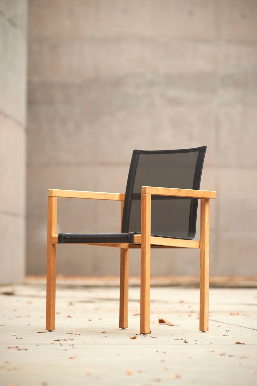 NOAH Stackable teak garden chair By Traditional Teak