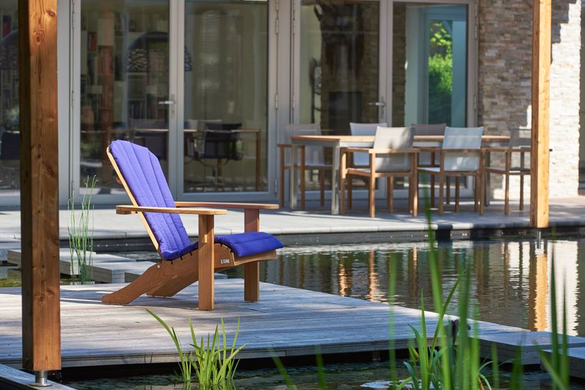 SIENNA MOSAIC Garden armchair By Traditional Teak