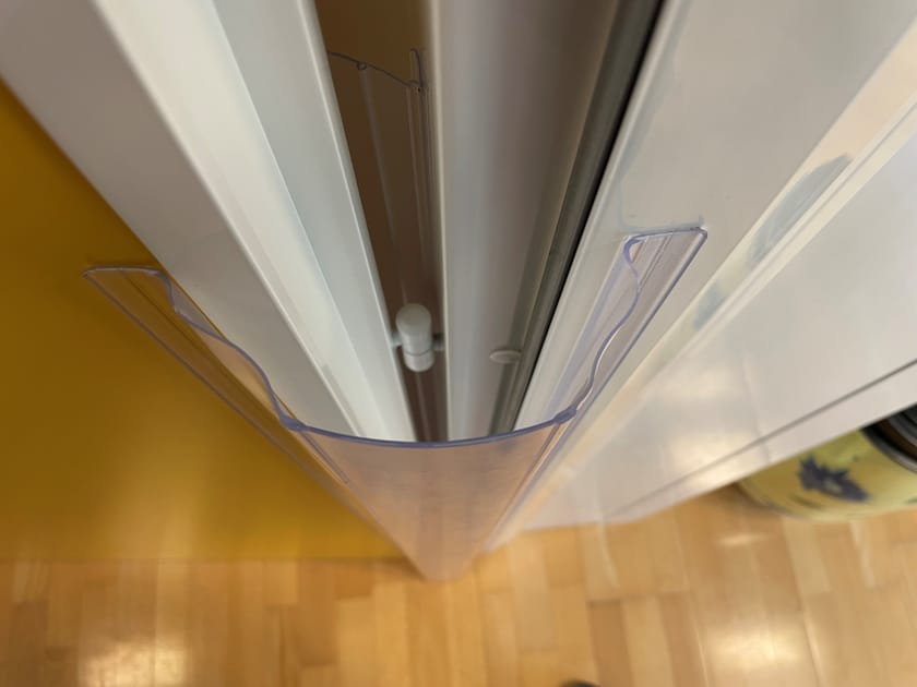 Transparent fingersafe Fingersafe protection with bi-adhesive By ProExpanso