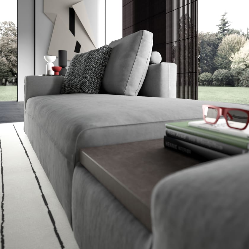 STONE Sectional modular sofa By Tremolada