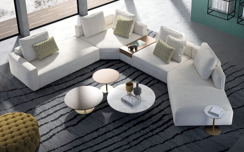 STONE Sectional modular sofa By Tremolada