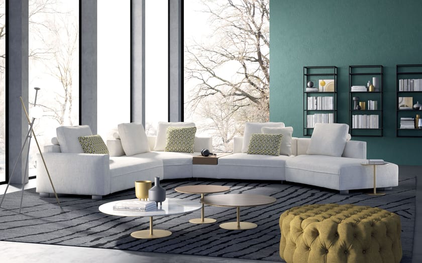 STONE Sectional modular sofa By Tremolada