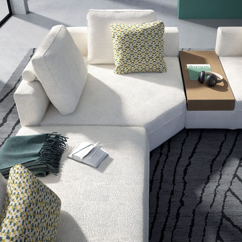 STONE Sectional modular sofa By Tremolada