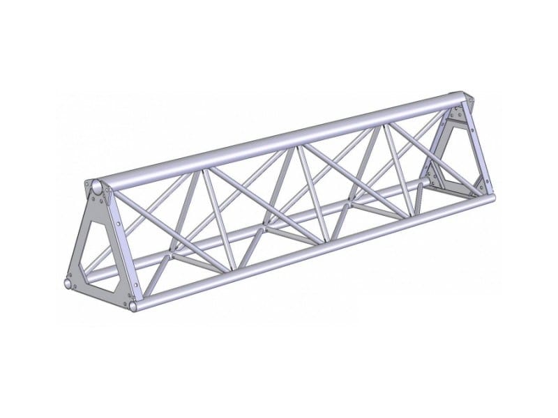 Triangular Trusses Steel Prefabricated structure By SELVOLINA