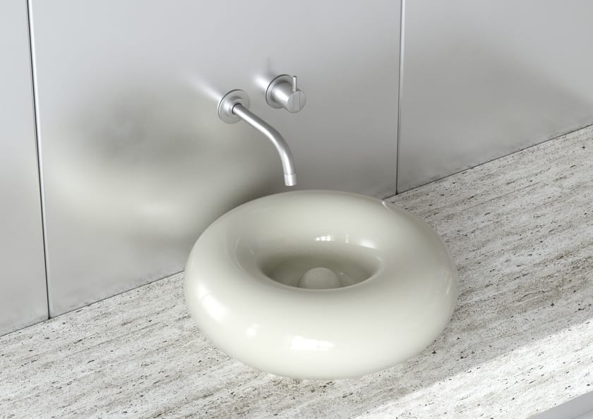 ORBE CREAM Washbasin By Trone
