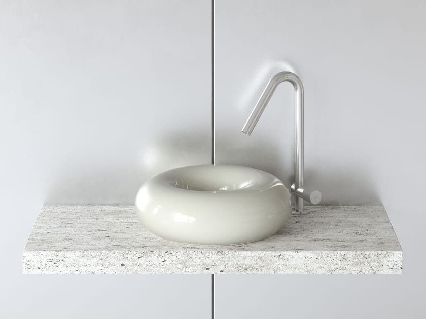 ORBE CREAM Washbasin By Trone
