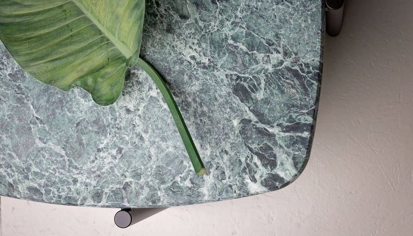 BLADE COFFEE Low square marble coffee table By True Design | design ...