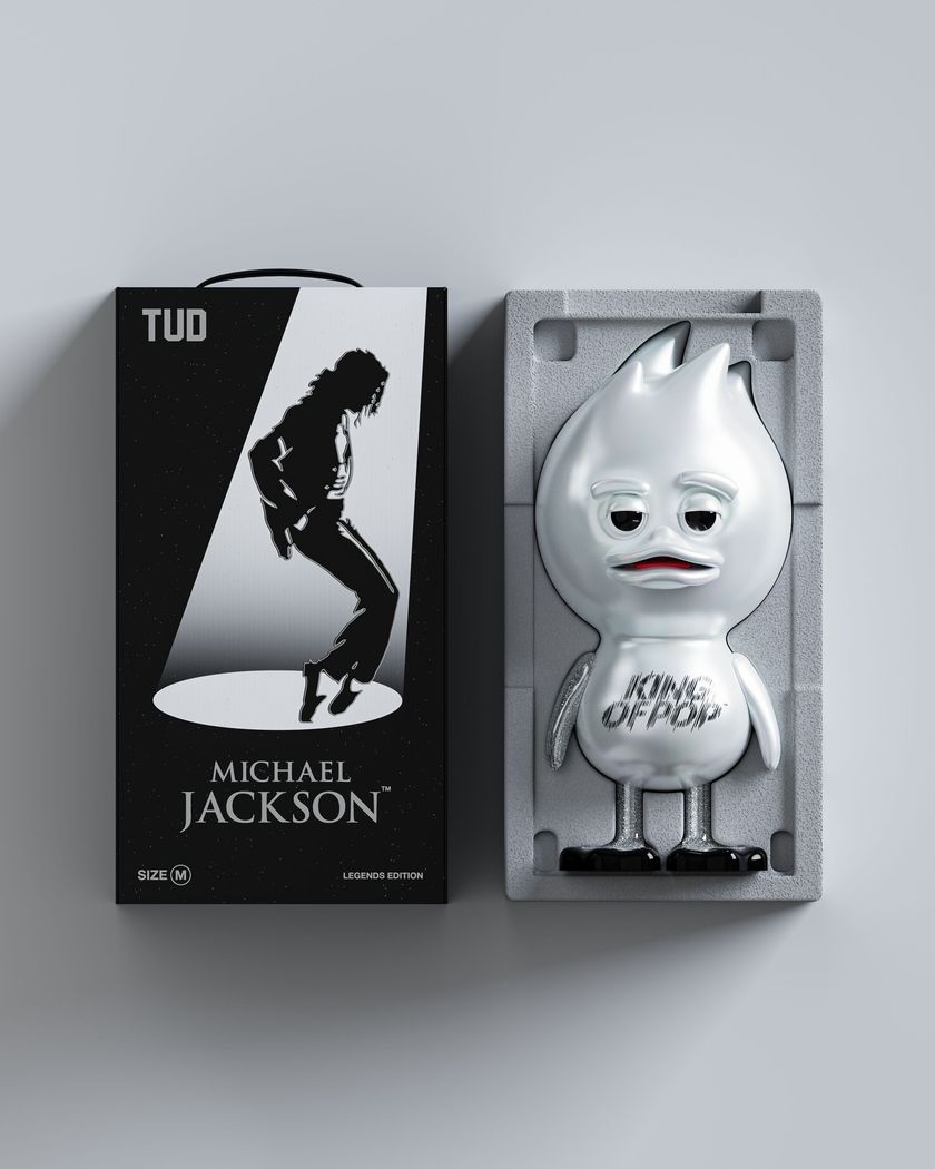 TUD x Michael Jackson Scultura in ABS By Tud Toy