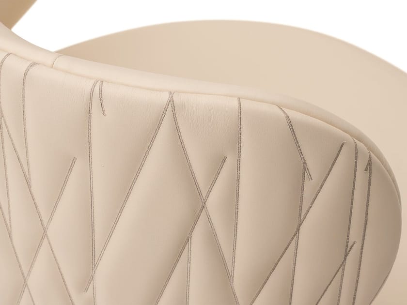 ROMA Leather chair By Turri | design Monica Armani