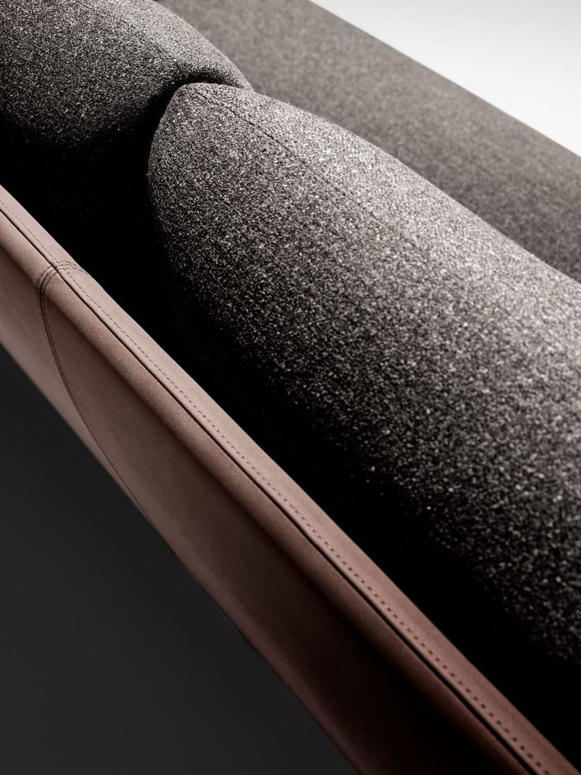 BIGGIE MONO 3 seater fabric sofa By Twils | design Luca Nichetto