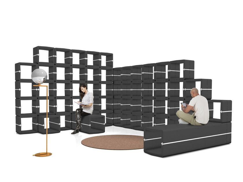 U-CUBE | Modular office shelving By Movisi design Marine Peyre