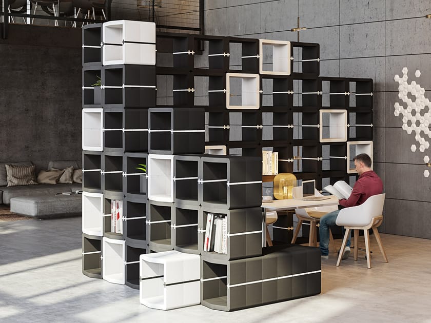 U-CUBE | Modular office shelving By Movisi design Marine Peyre