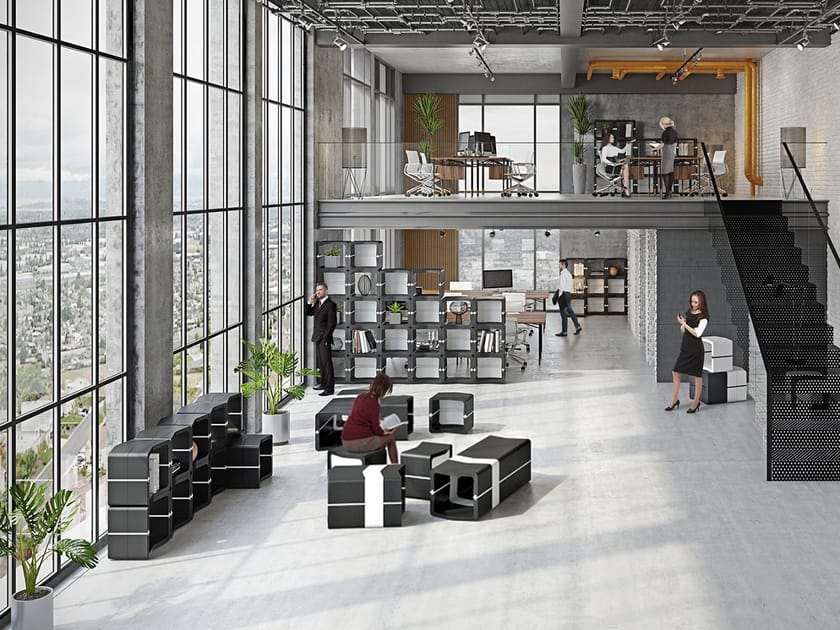 U-CUBE | Partition wall By Movisi design Marine Peyre, Trickform