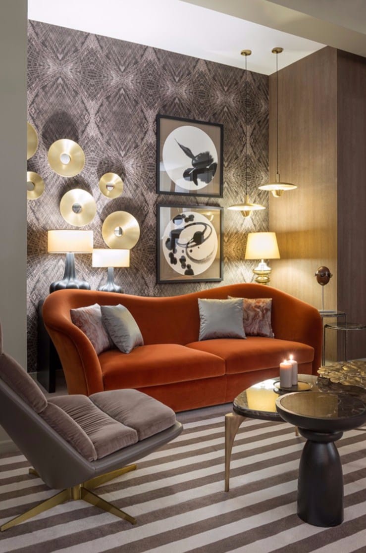 UCLES SUSPENSION pendant lamp By Hamilton Conte Paris