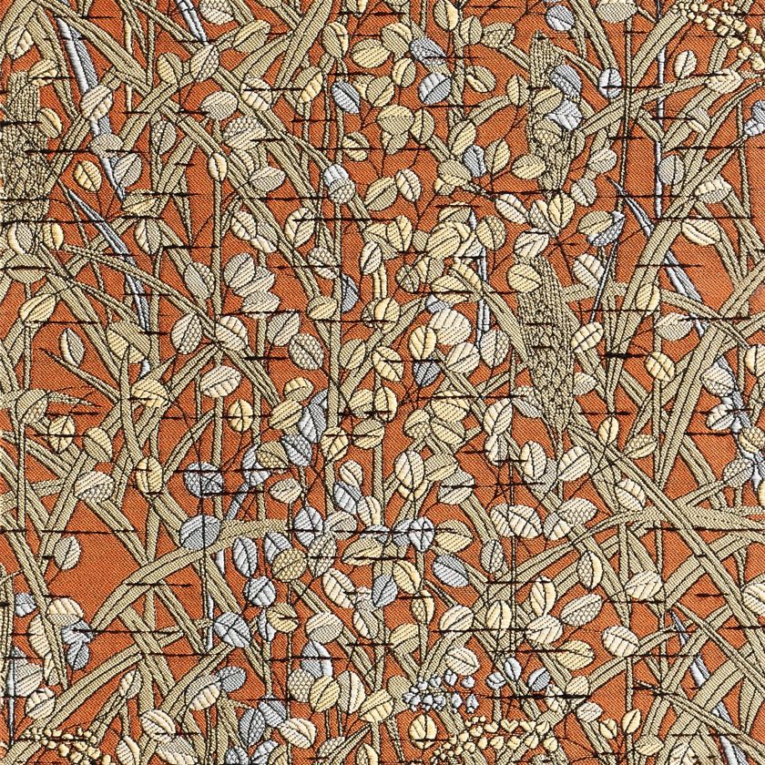 Jacquard fabric with floral pattern UKIYO MONOGATARI By Dedar