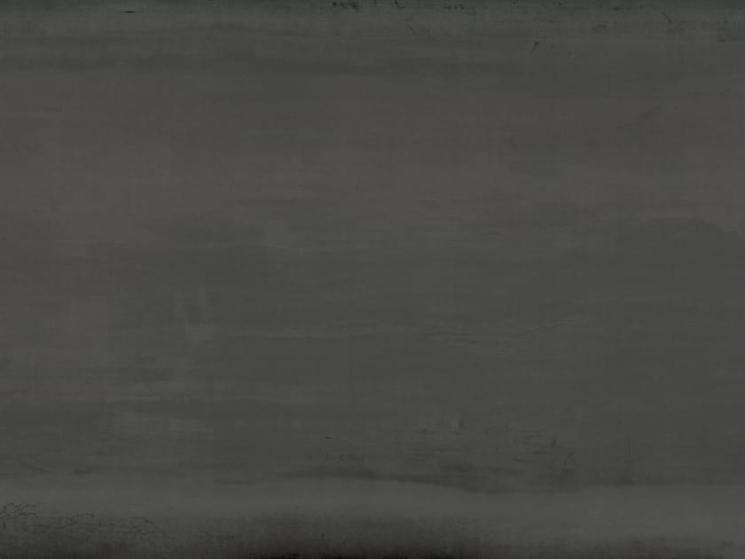 ULTRA METAL - BROWN ZINC Porcelain stoneware wall/floor tiles with ...