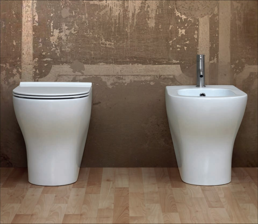 UNICA | Floor mounted bidet Unica Collection By Alice Ceramica design ...