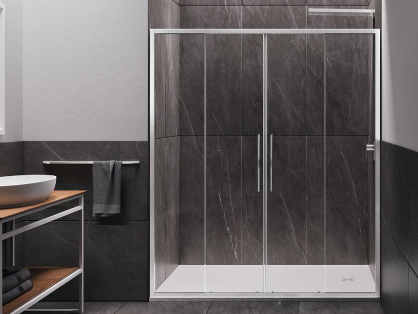UNICO SC2 Niche shower cabin with sliding door By RELAX