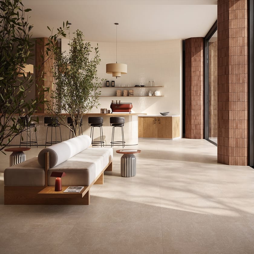 UNIONSTONE 2 ORIENTAL BEIGE flooring By CERAMICA SANT'AGOSTINO