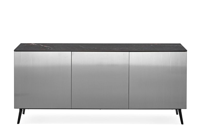 UNIVERSAL | Glass sideboard By Calligaris design Gabriele & Oscar Buratti