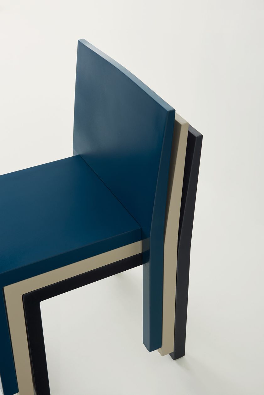 Stackable chair UNO By Segis design Fauciglietti Engineering, Bartoli ...