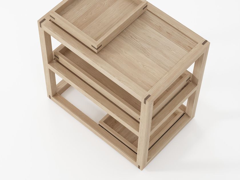 UP & DOWN HORIZONTAL I shelving unit By KARPENTER design Hugues Revuelta