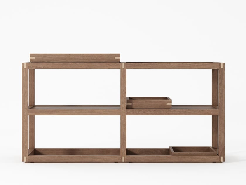 UP & DOWN HORIZONTAL II Shelving unit By KARPENTER | design Hugues Revuelta