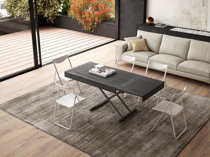 Table basse réglable en hauteur extensible UP By EASYLINE design Studio ...