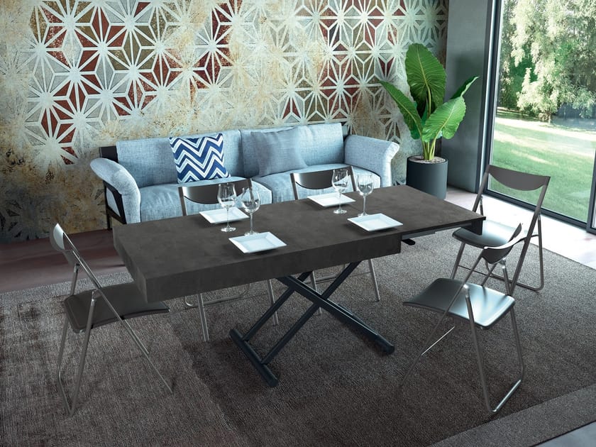 Table basse réglable en hauteur extensible UP By EASYLINE design Studio ...