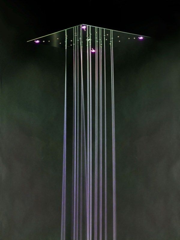 URANO INDOOR Regenkopfbrause aus Stahl By Ama Luxury Shower