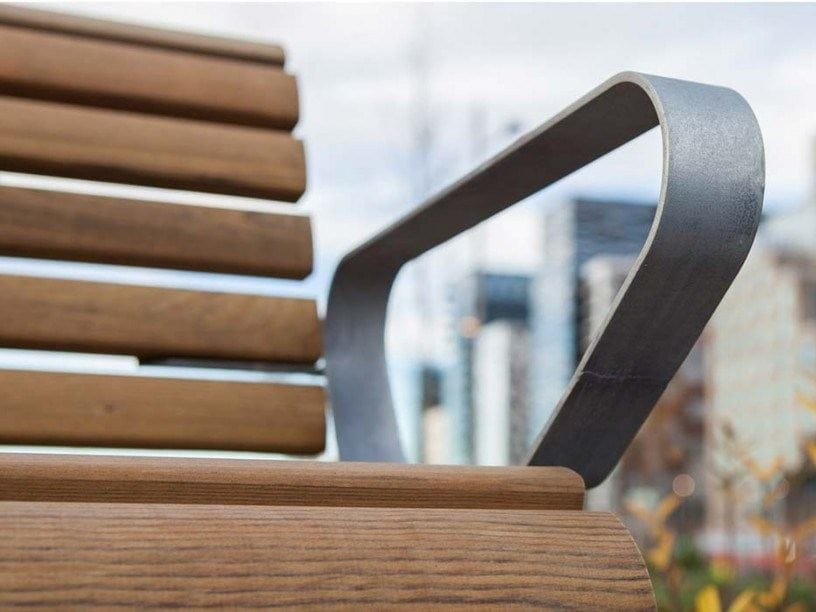 URBAN | Bench with armrests Urban Collection By VESTRE design Artur ...