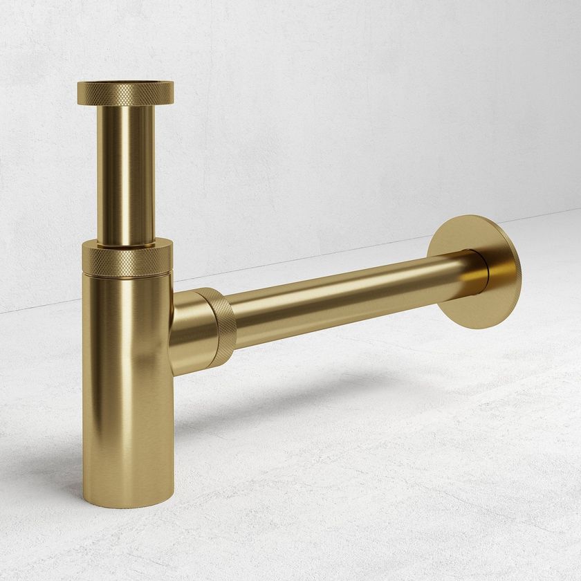 URBAN Washbasin stainless steel siphon By LUSSO