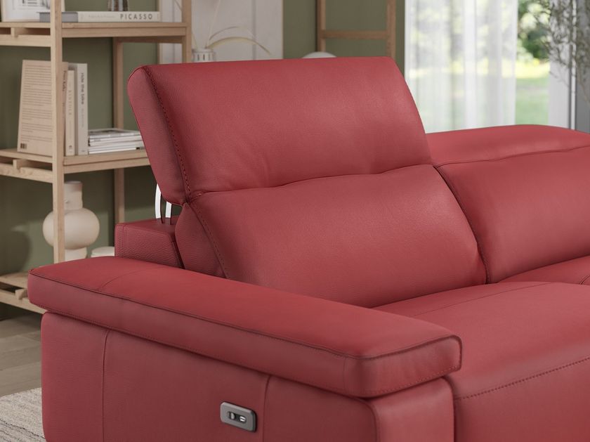 URBANA 2-er Sofa aus Leder By Sofanella
